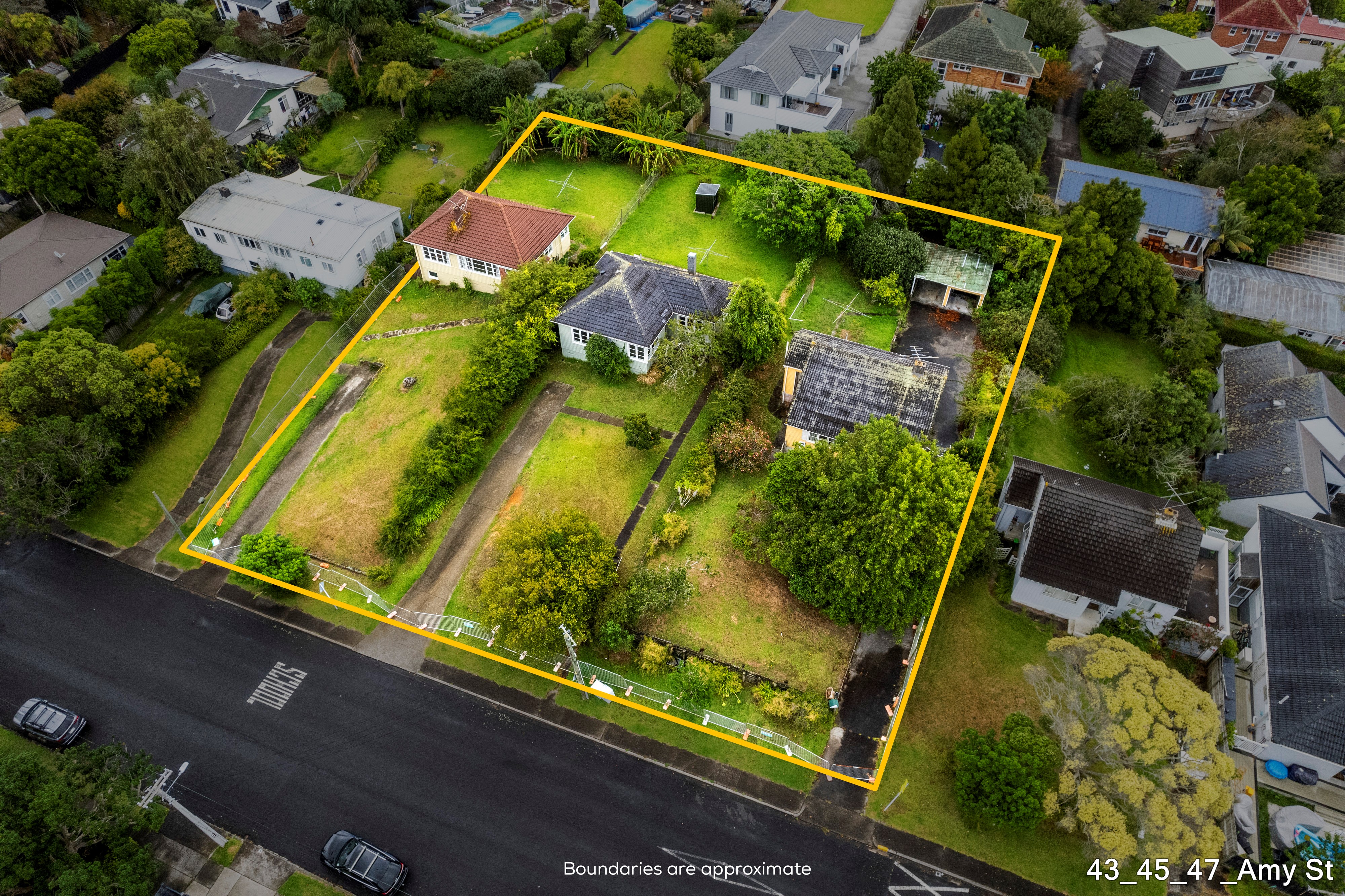 Sold 43, 45, 47 Amy Street, Ellerslie Apr 2025 | Barfoot & Thompson